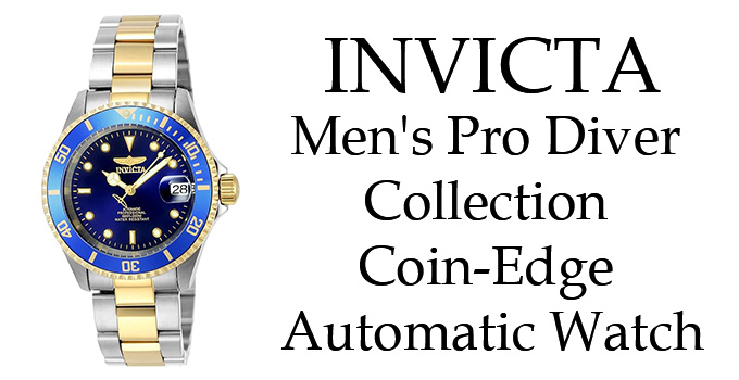 Invicta Pro Diver Coin Edge Automatic Watch (Model 8928OB) Review ...